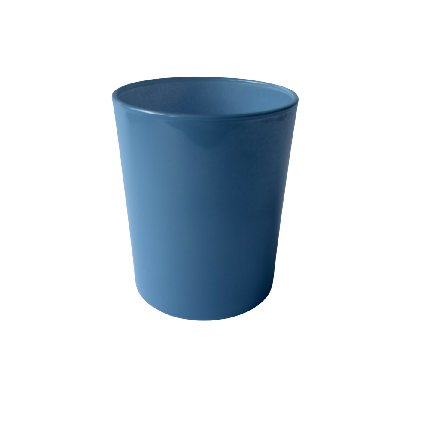 Copo Vidro Azul Escuro Brilhante Mate - 180 ml – Marta Craft ®️